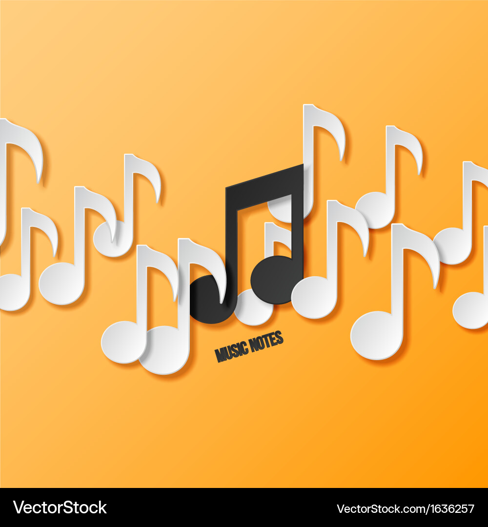 Musical Note Collection Royalty Free Vector Image