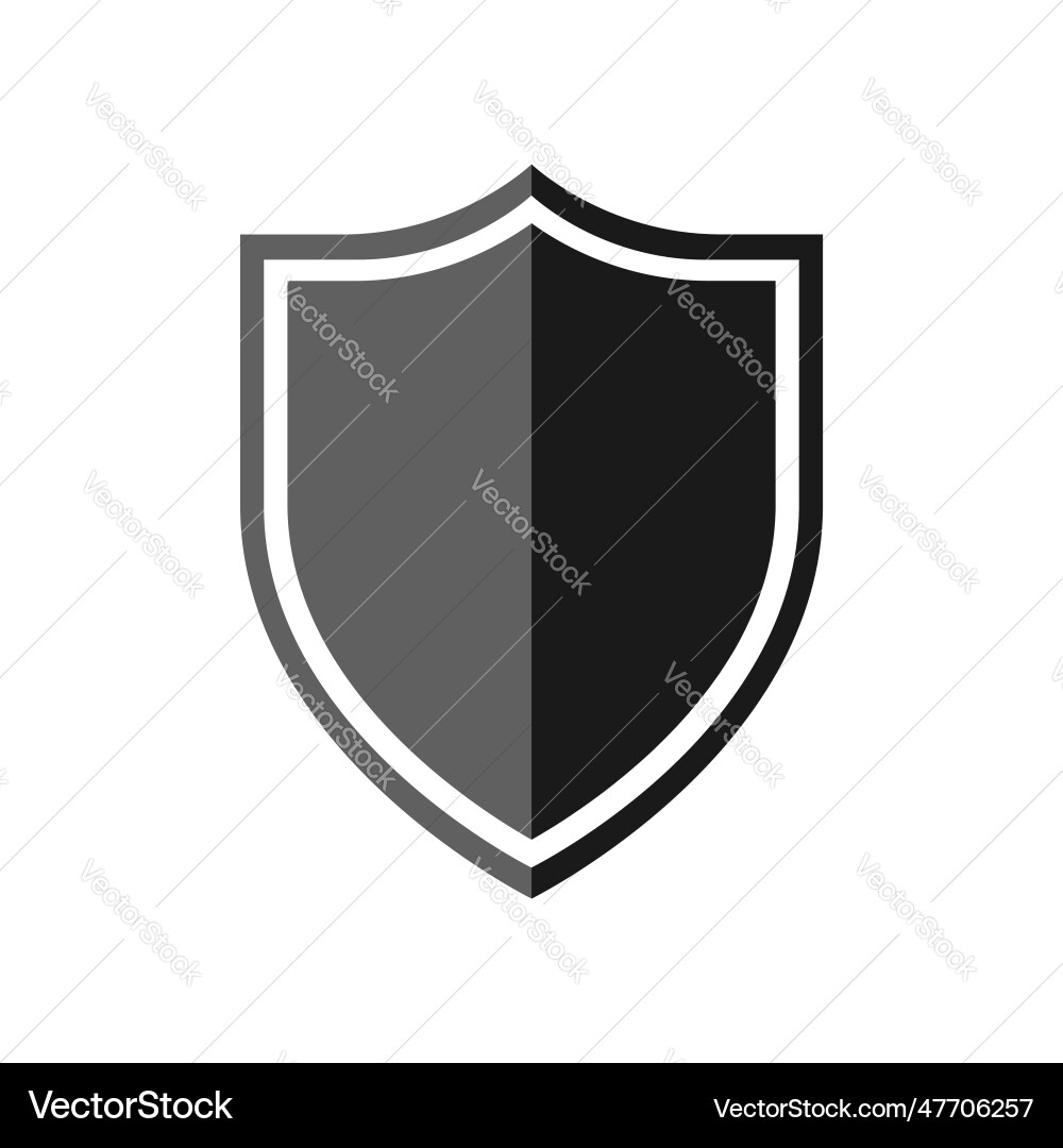 Protection shield Royalty Free Vector Image - VectorStock