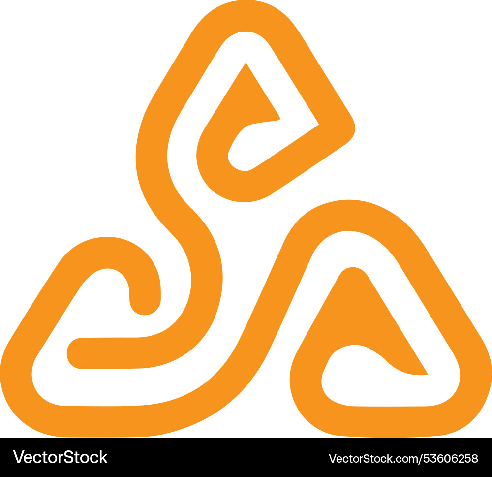 Sa logo Royalty Free Vector Image - VectorStock