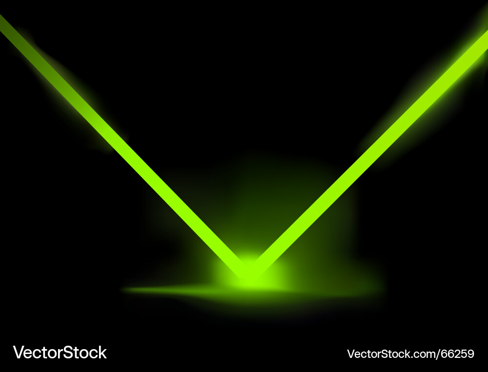 Laser light Royalty Free Vector Image - VectorStock