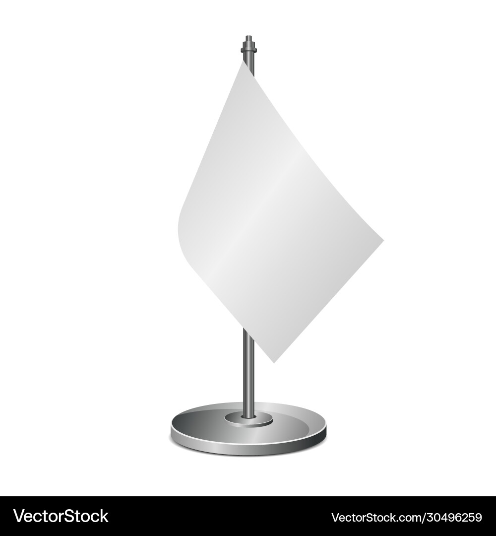 Table flag Royalty Free Vector Image - VectorStock