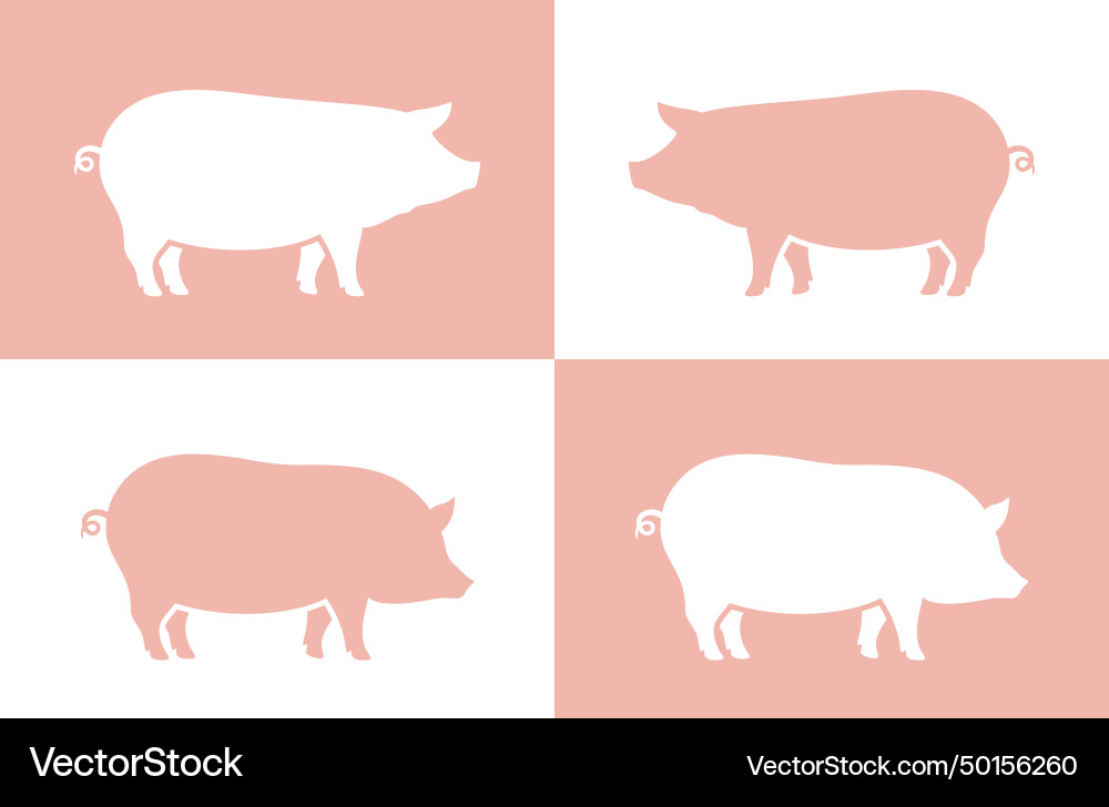 Pig Royalty Free Vector Image - VectorStock