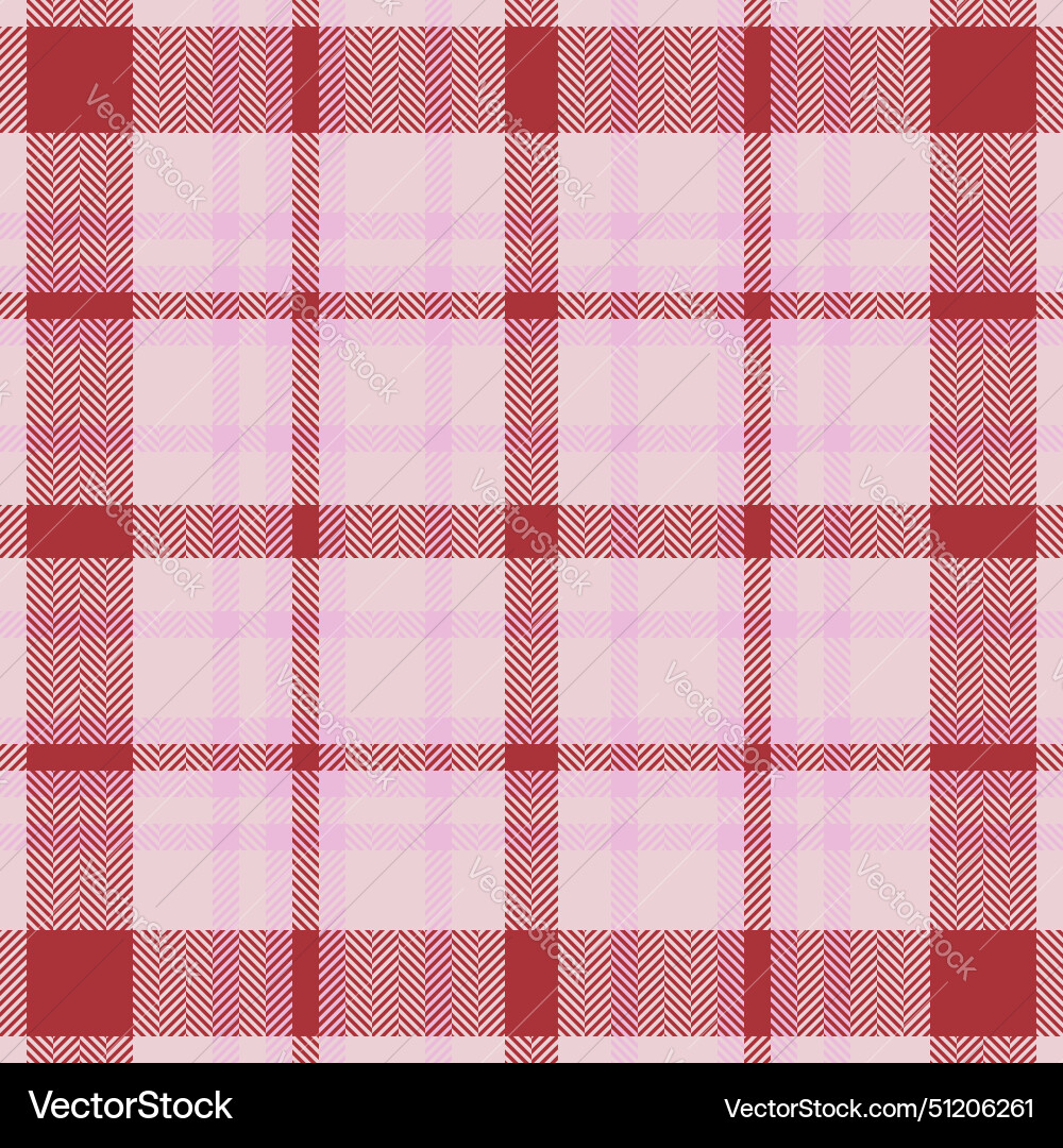 Plaid check pattern seamless fabric texture Vector Image