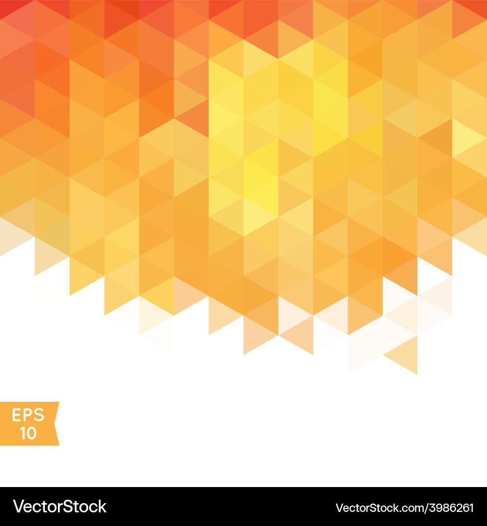 Triangle mosaic background Royalty Free Vector Image