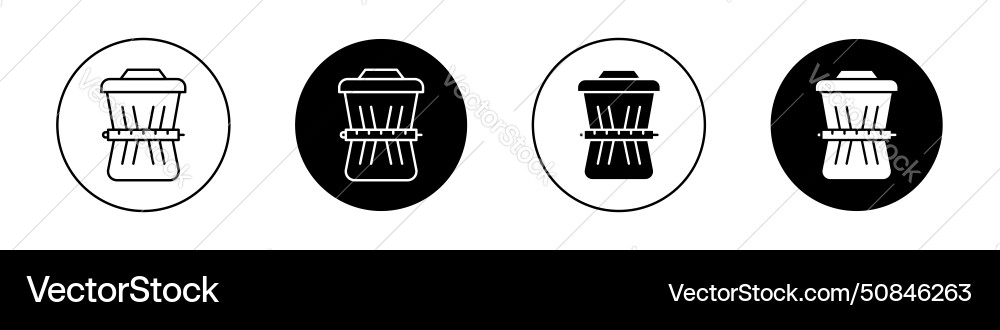 Waste reduction icon set reduce energy plastic Vector Image