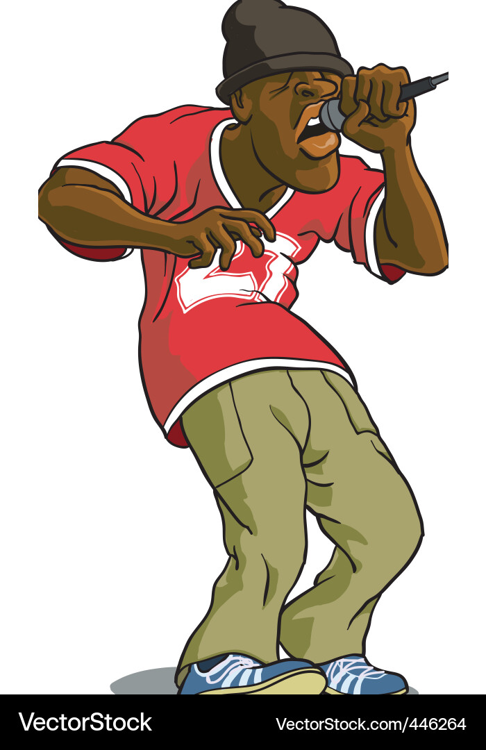 Rapper Royalty Free Vector Image - VectorStock