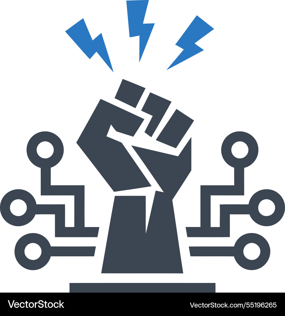 Power network icon Royalty Free Vector Image - VectorStock