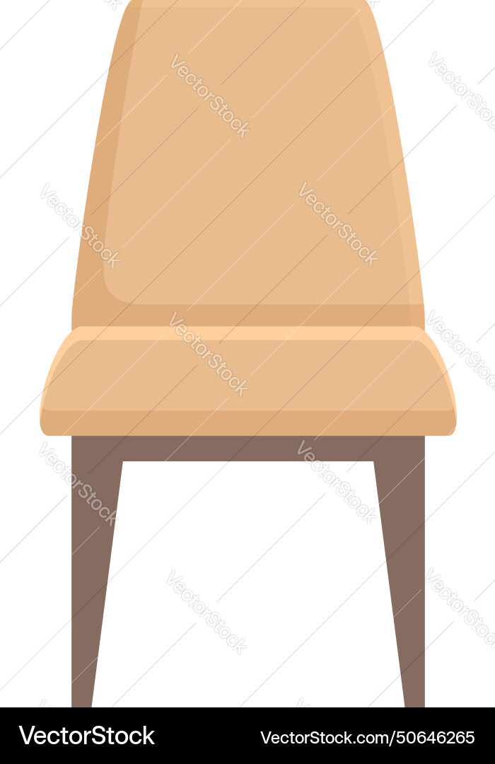 Room textile chair icon cartoon Royalty Free Vector Image
