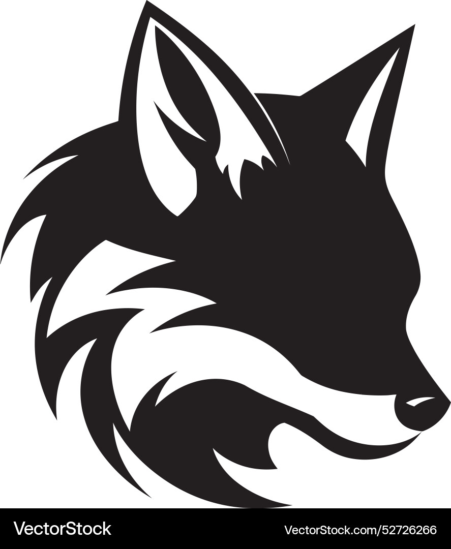 Arctic fox surviving in the harshest environments Vector Image