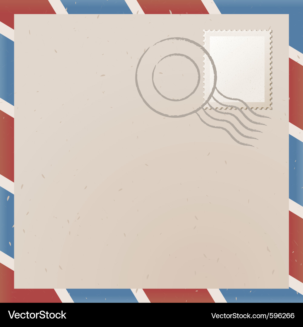 Old letter Royalty Free Vector Image - VectorStock