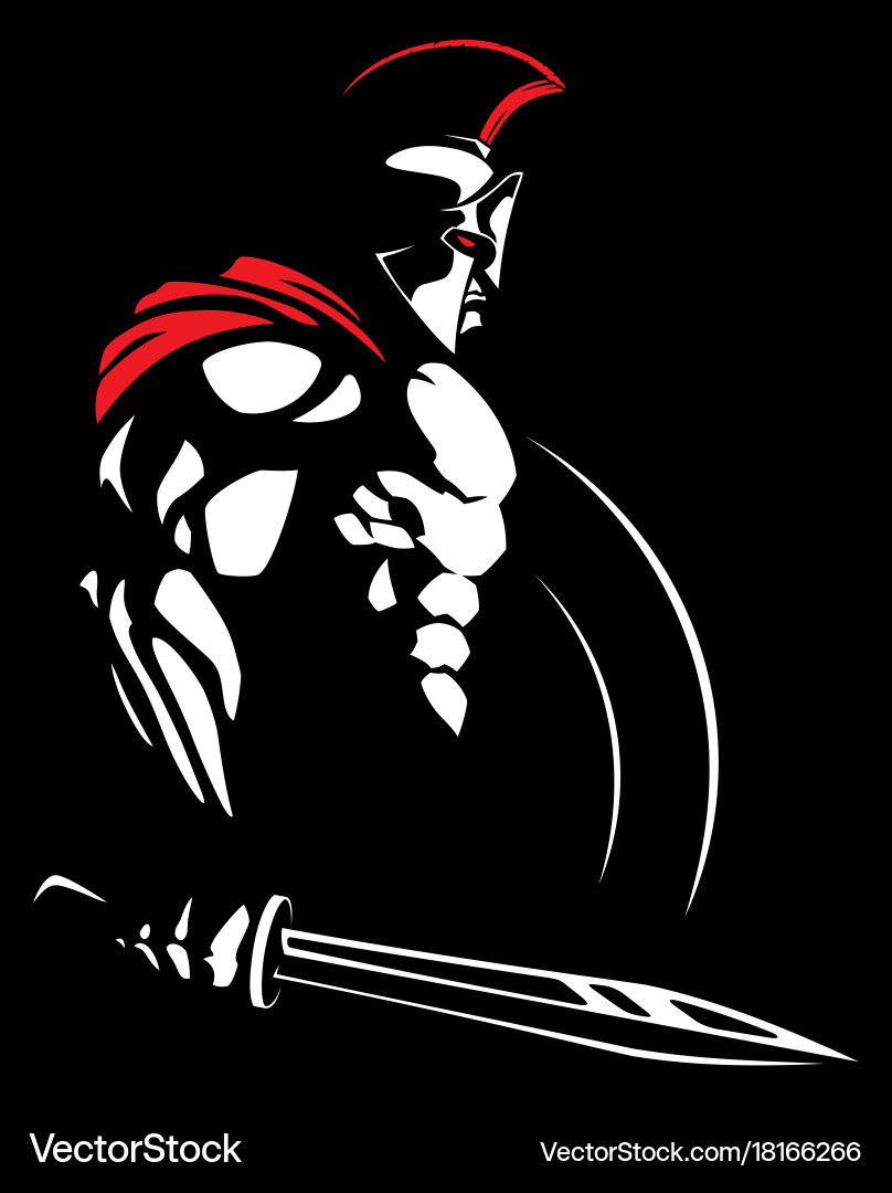 Spartan 2 Royalty Free Vector Image - VectorStock