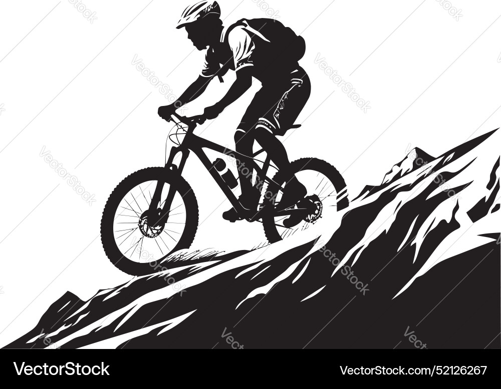 Peak pursuit symbol pursuing adventure summit Vector Image