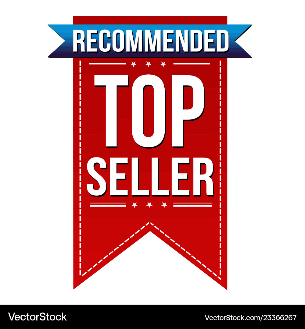 Top Seller Banner - Premium Royalty Free Vector Image
