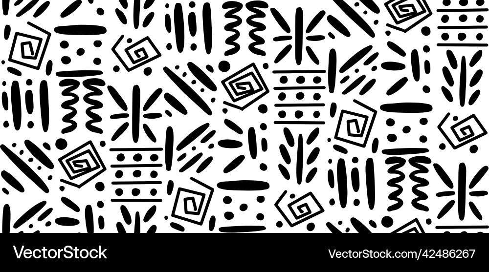 Tribal Ethnic Pattern Royalty Free Vector Image