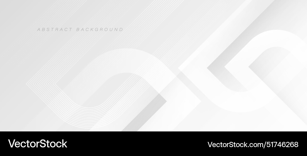 Abstract white background minimal geometric Vector Image