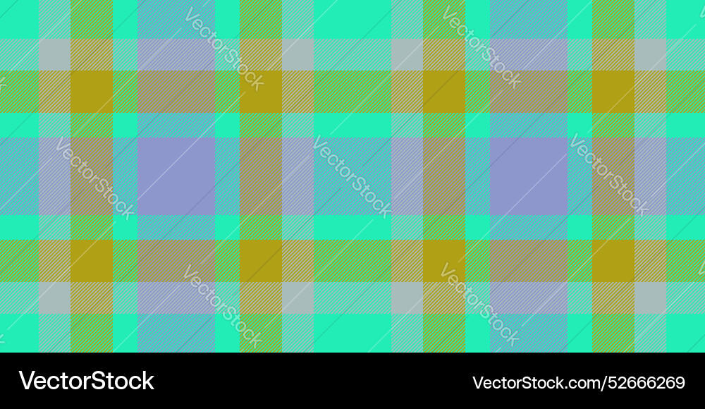 Horizon textile seamless plaid silk pattern Vector Image