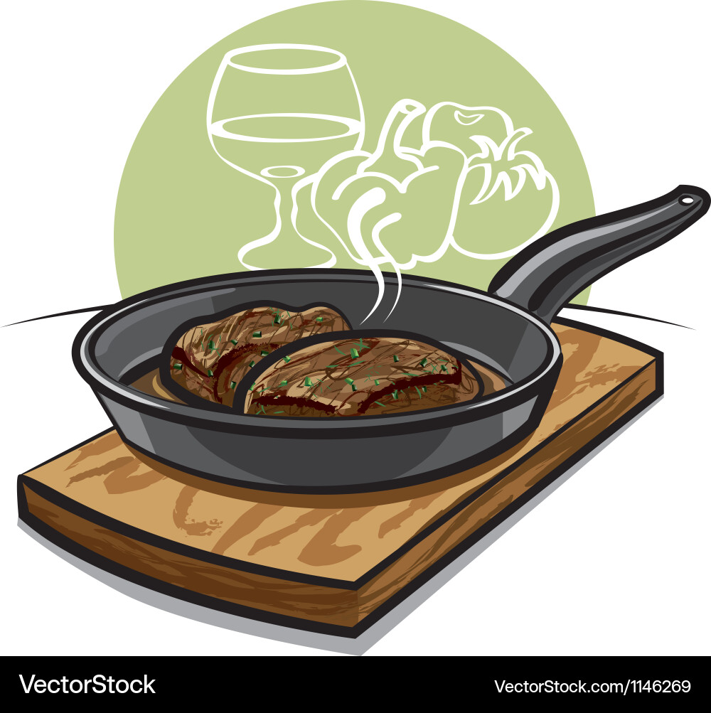 Steak Royalty Free Vector Image - VectorStock