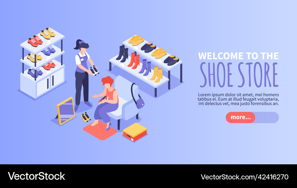 Shot Store Banner Lizenzfreies Vektorbild - VectorStock