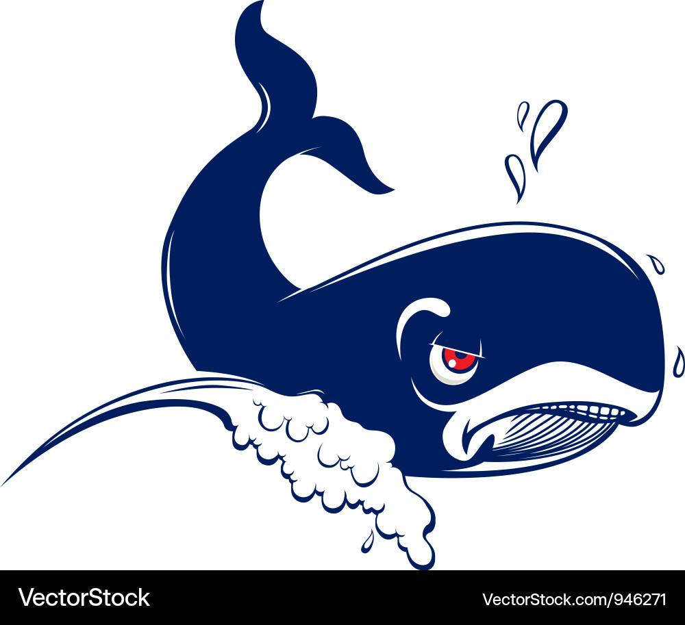 Whale Royalty Free Vector Image - VectorStock