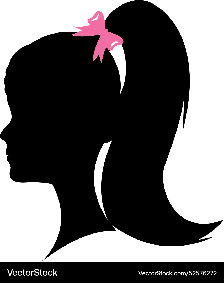 Barbie chic doll art print Royalty Free Vector Image