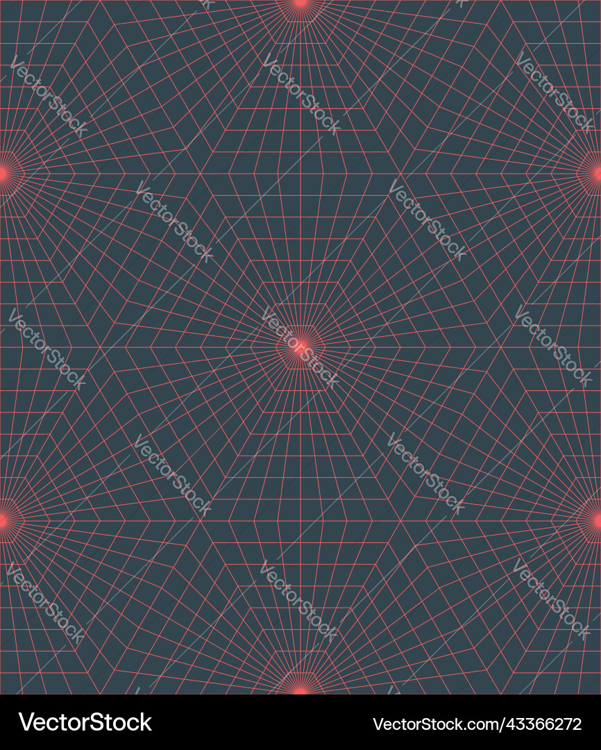 Conceptual wireframe surface outline seamless Vector Image