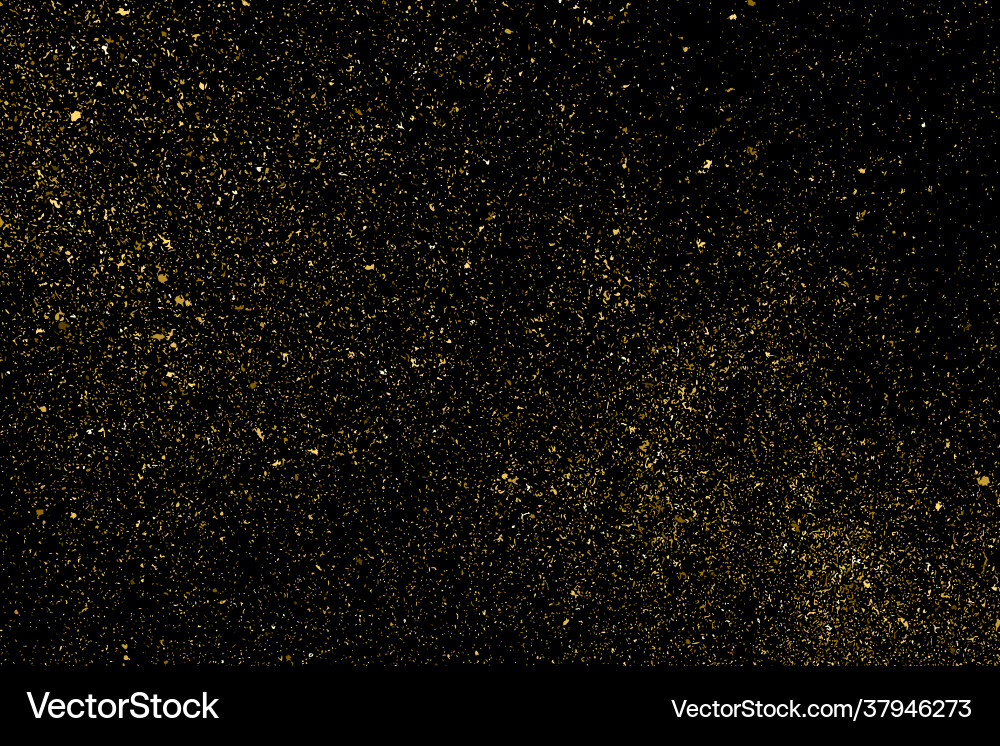 Golden stardust Royalty Free Vector Image - VectorStock