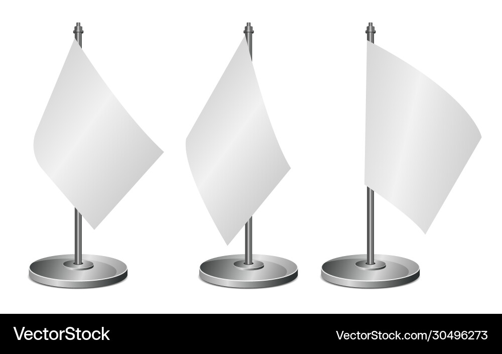 Table flag Royalty Free Vector Image - VectorStock
