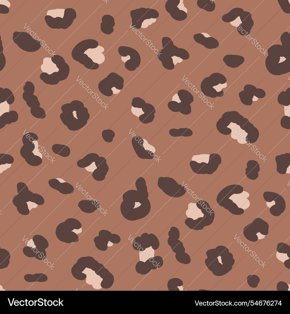 Cheetah monochrome seamless pattern animal print Vector Image