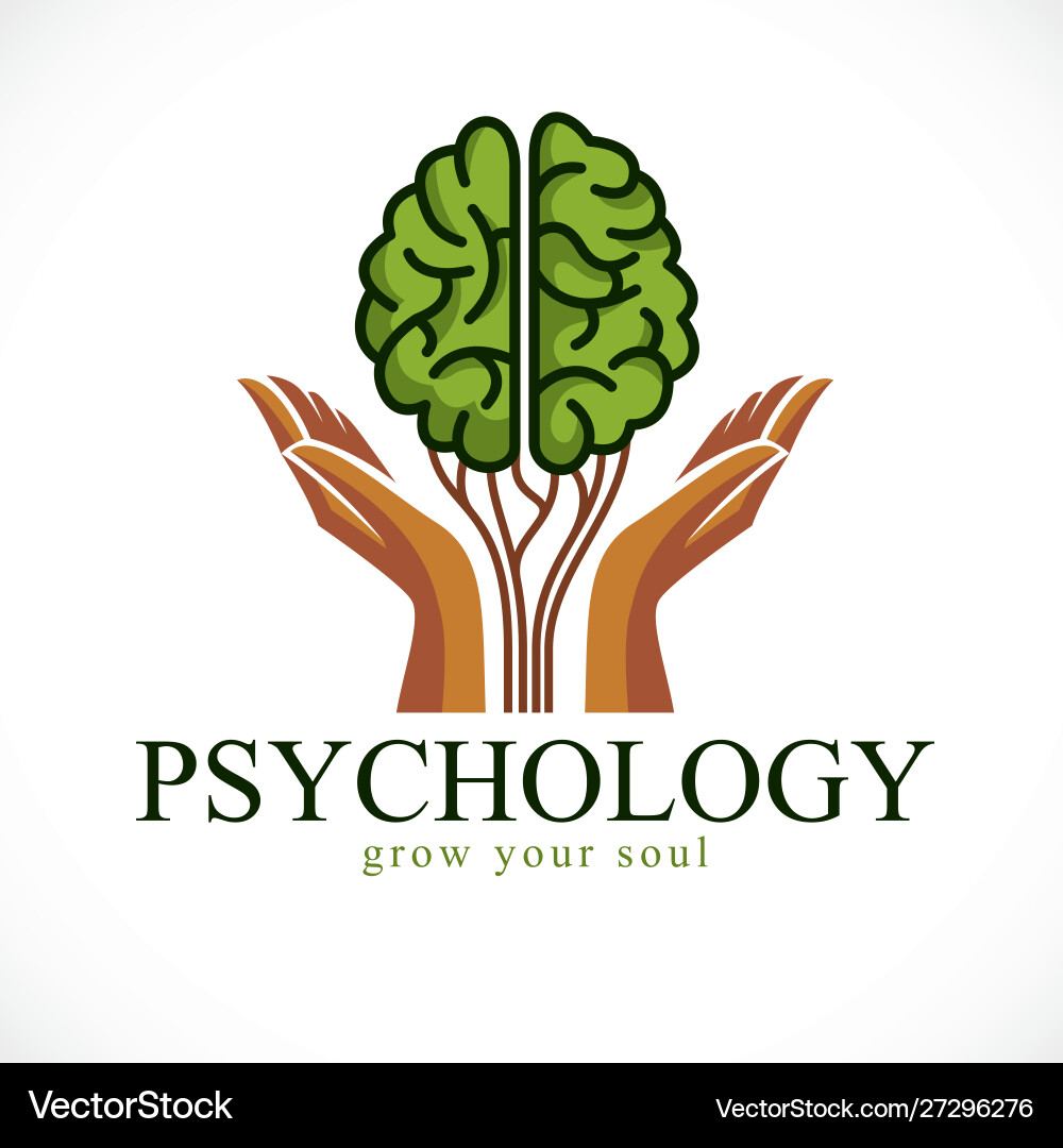 Mental Health & Psychology Tree Royalty Free Vector
