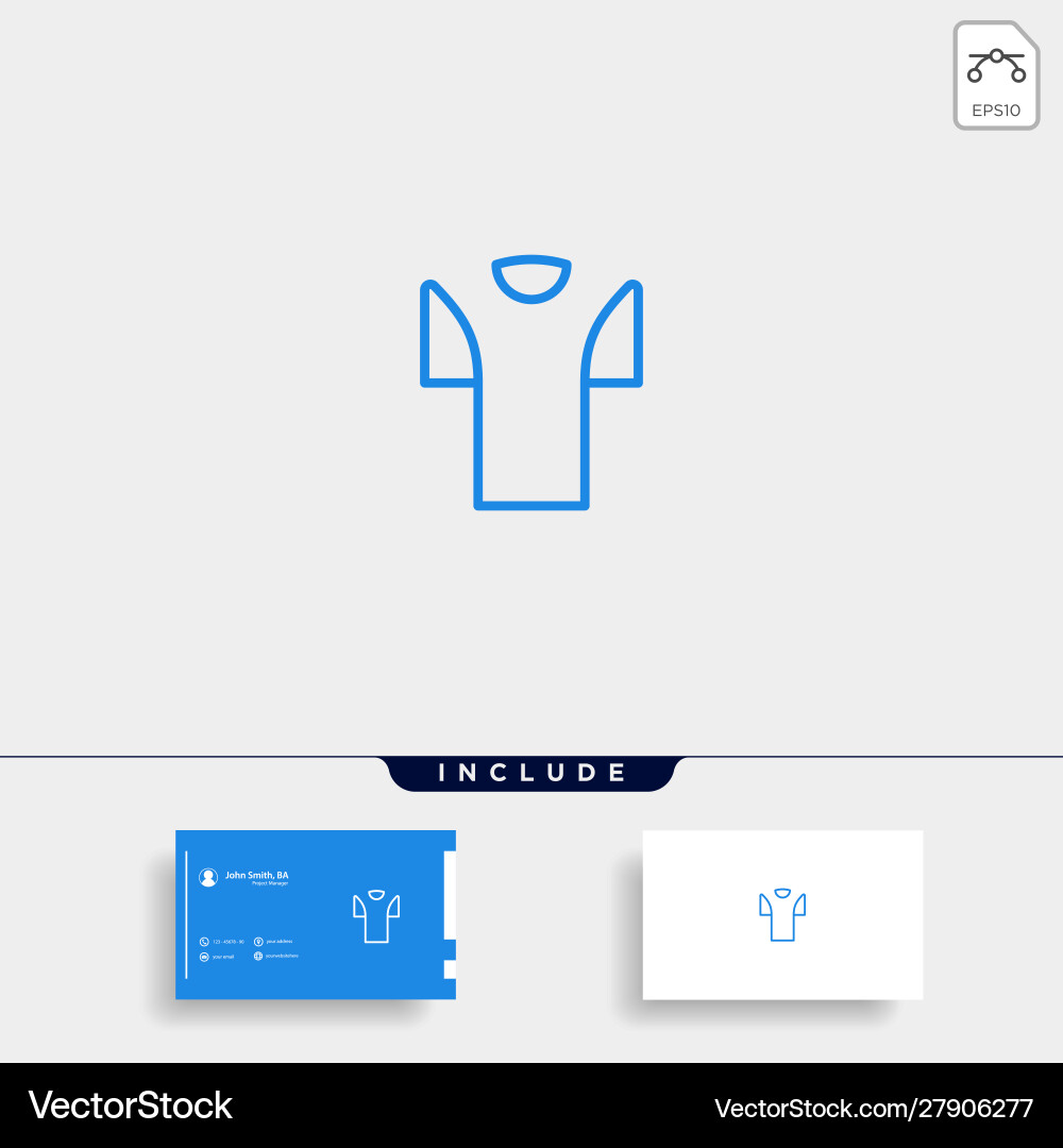 Initial t clothing or shirt logo design Royalty Free Vector