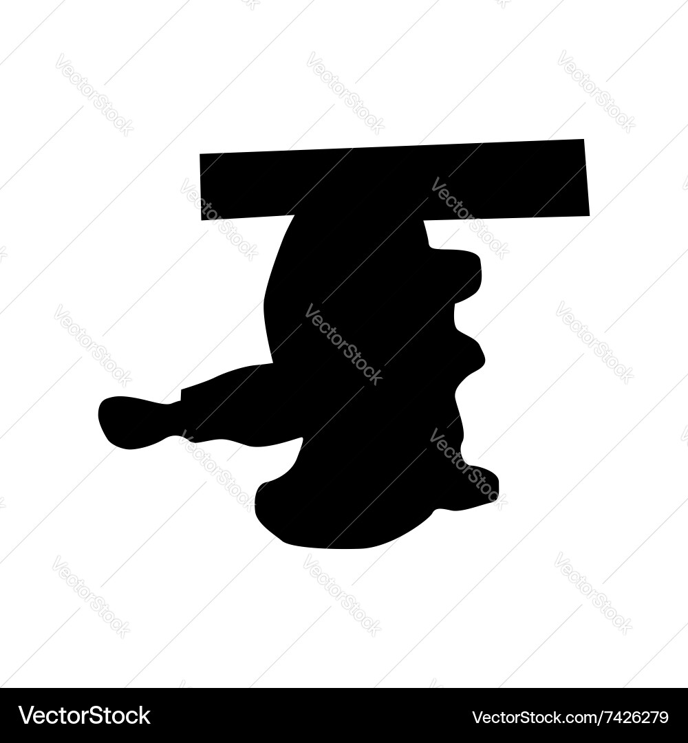 People silhouette view from above Royalty Free Vector Image