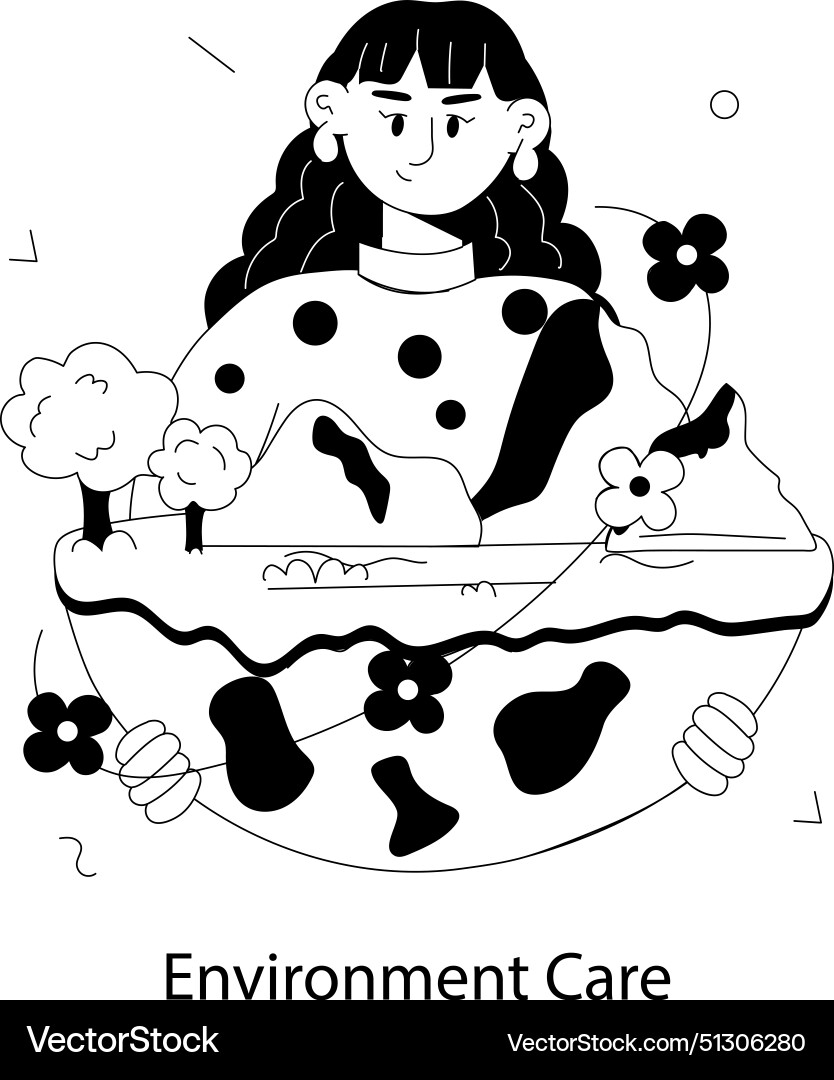 Environment care Royalty Free Vector Image - VectorStock