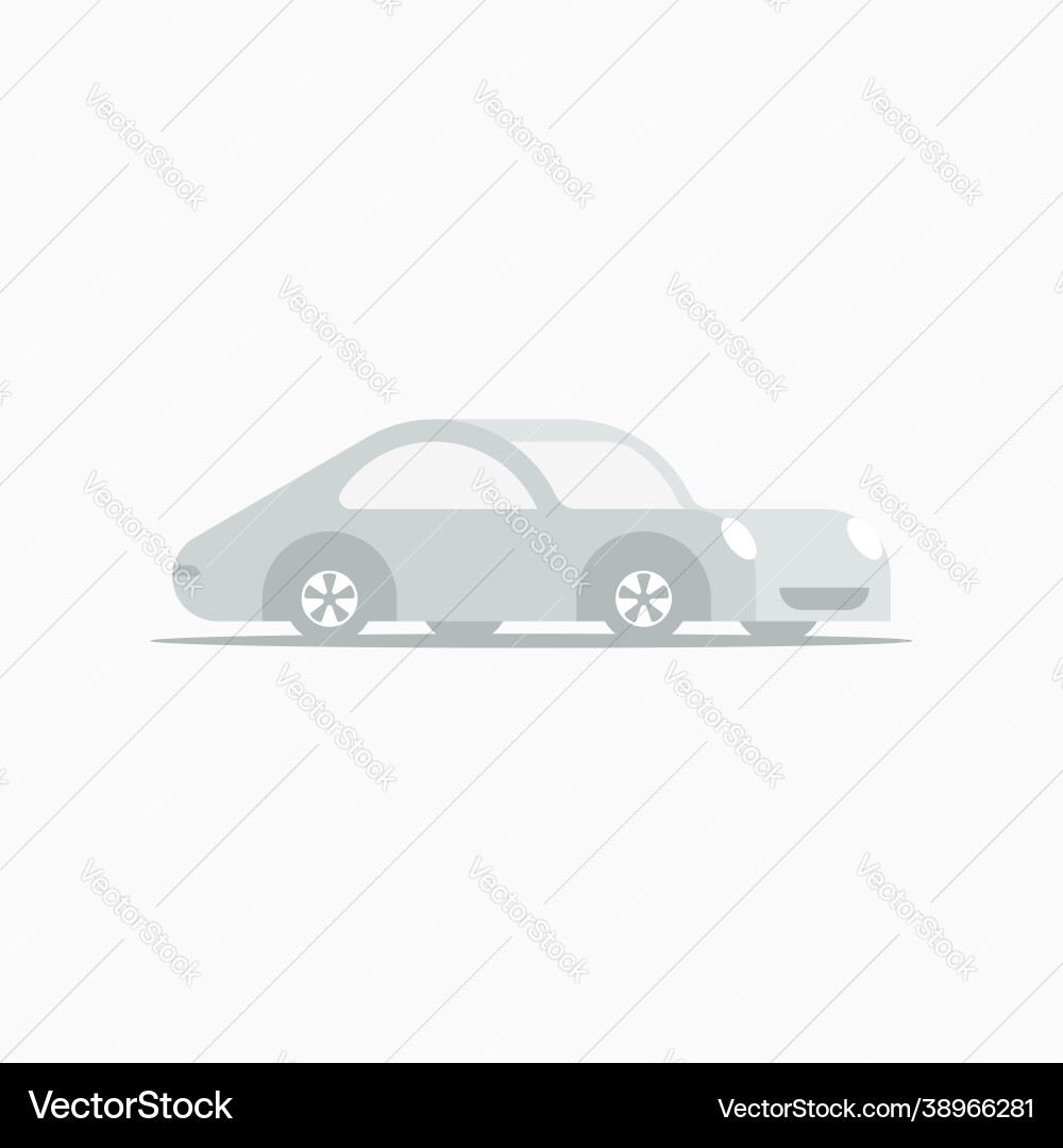 Car icon vintage sport Royalty Free Vector Image