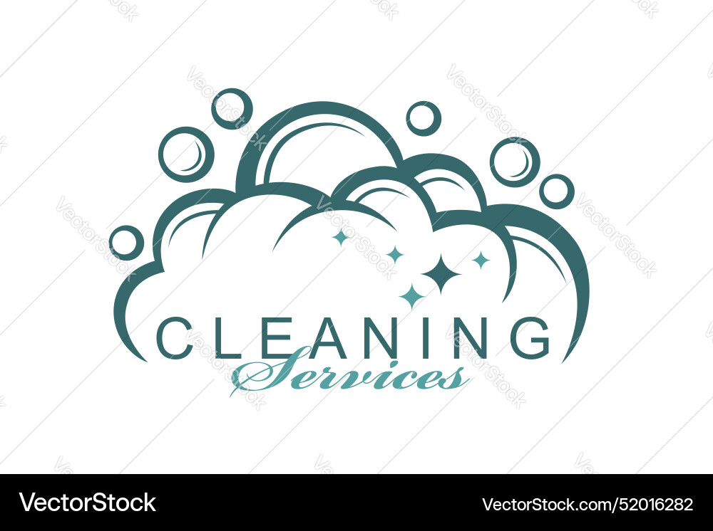 Cleaning service design Royalty Free Vector Image