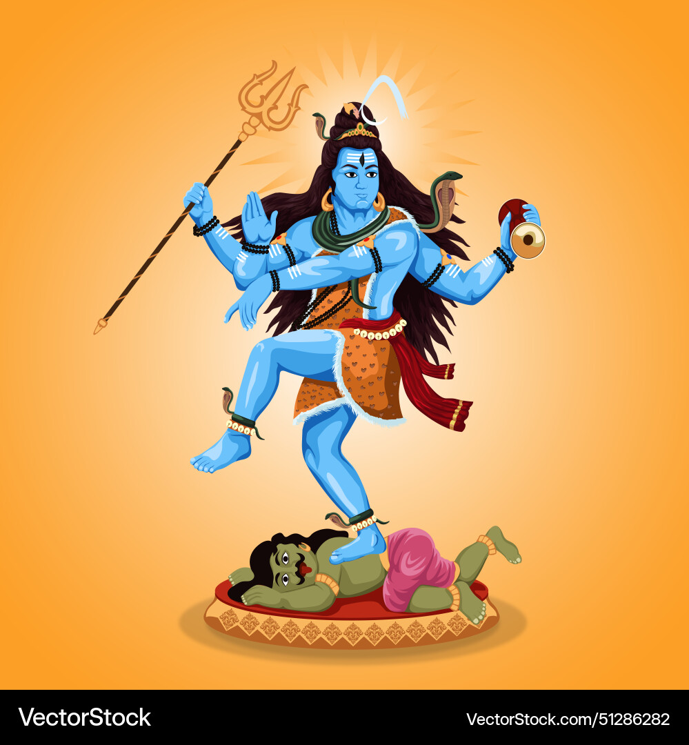 Happy shivratri images Royalty Free Vector Image