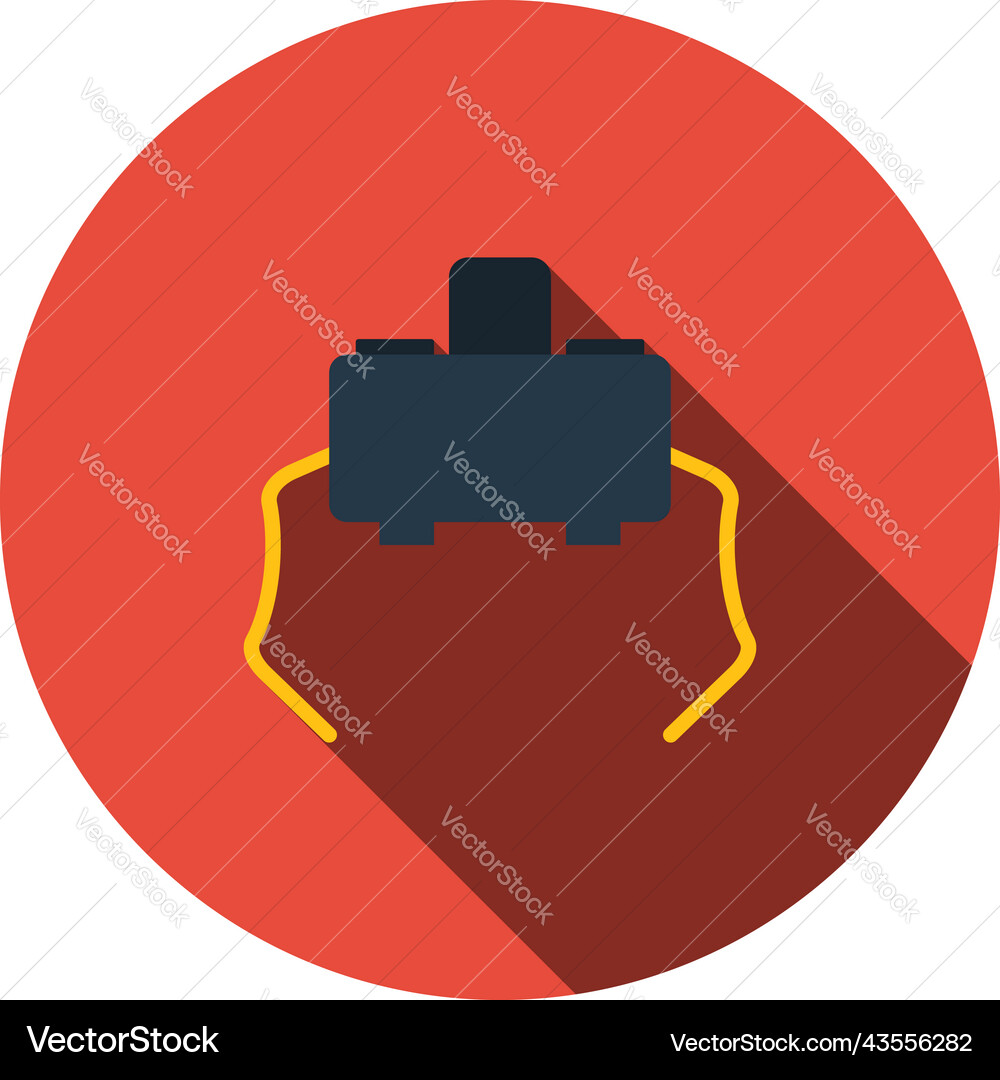 Micro button icon Royalty Free Vector Image - VectorStock