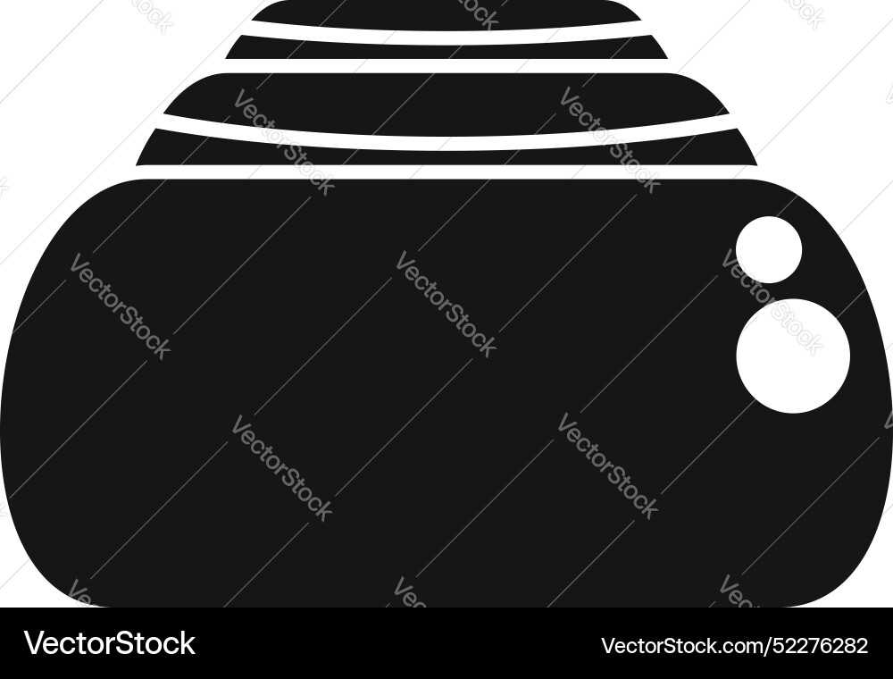 Modern electric bread baking machine icon glyph Vector Image