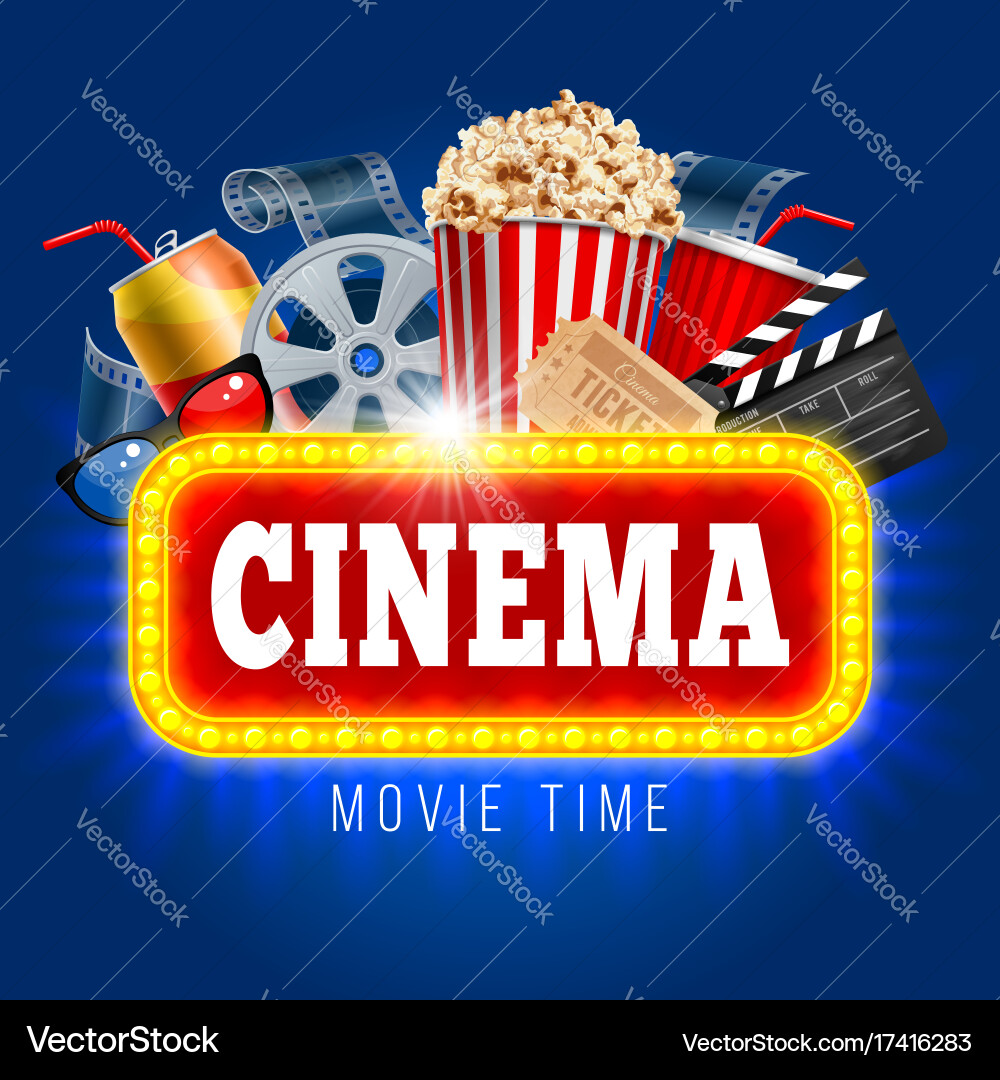 Cinema Royalty Free Vector Image - VectorStock