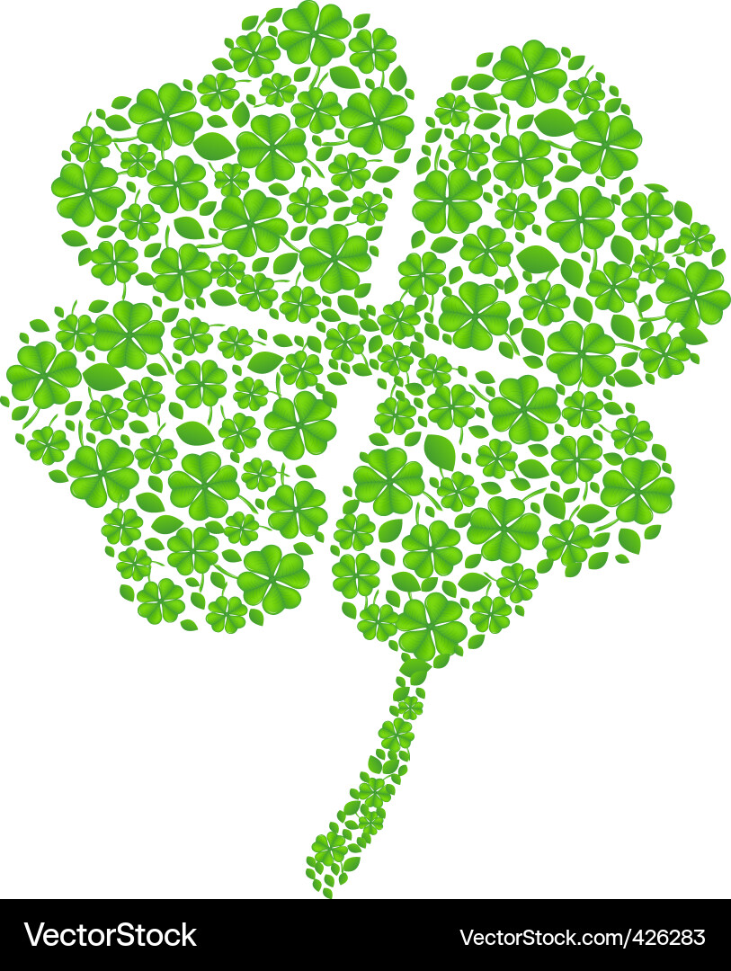 Clover Royalty Free Vector Image - VectorStock