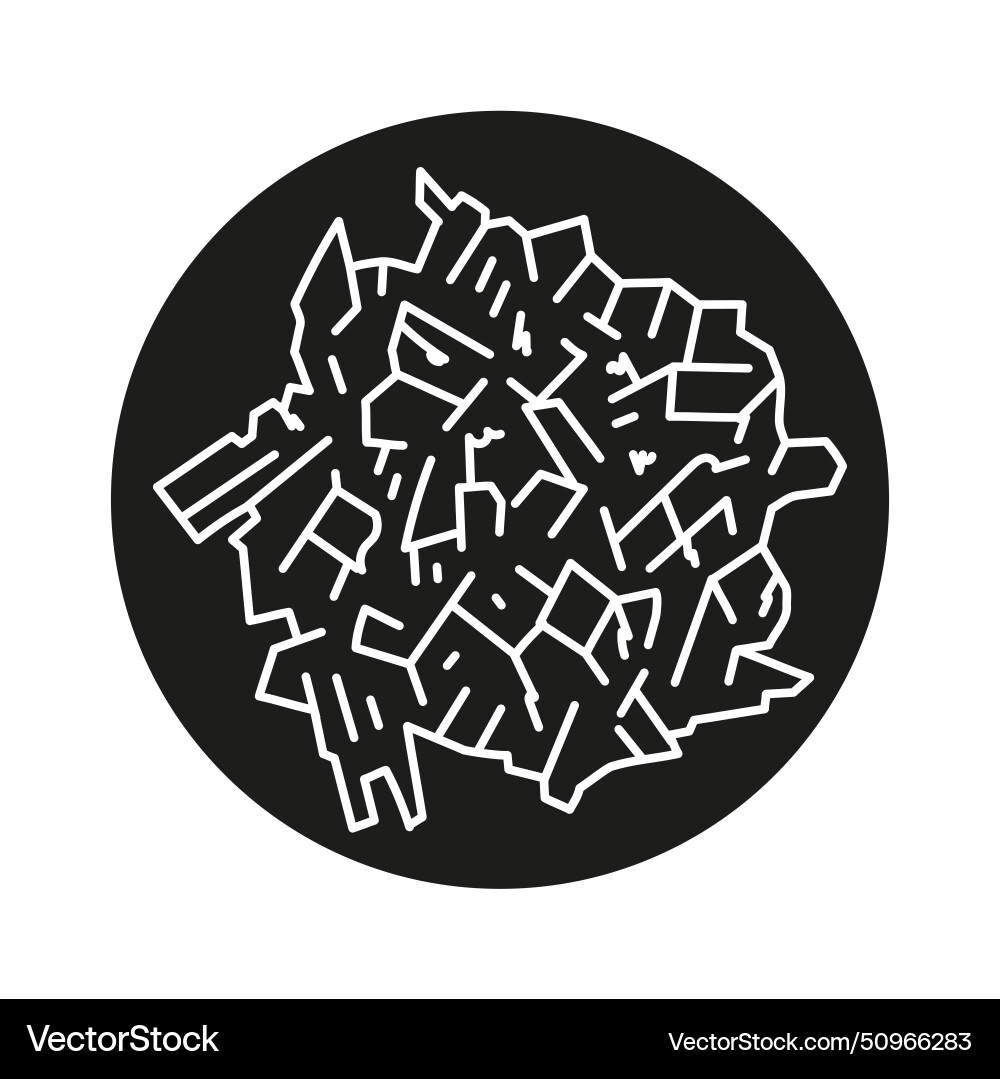 Wood chips line black icon sawdust Royalty Free Vector Image