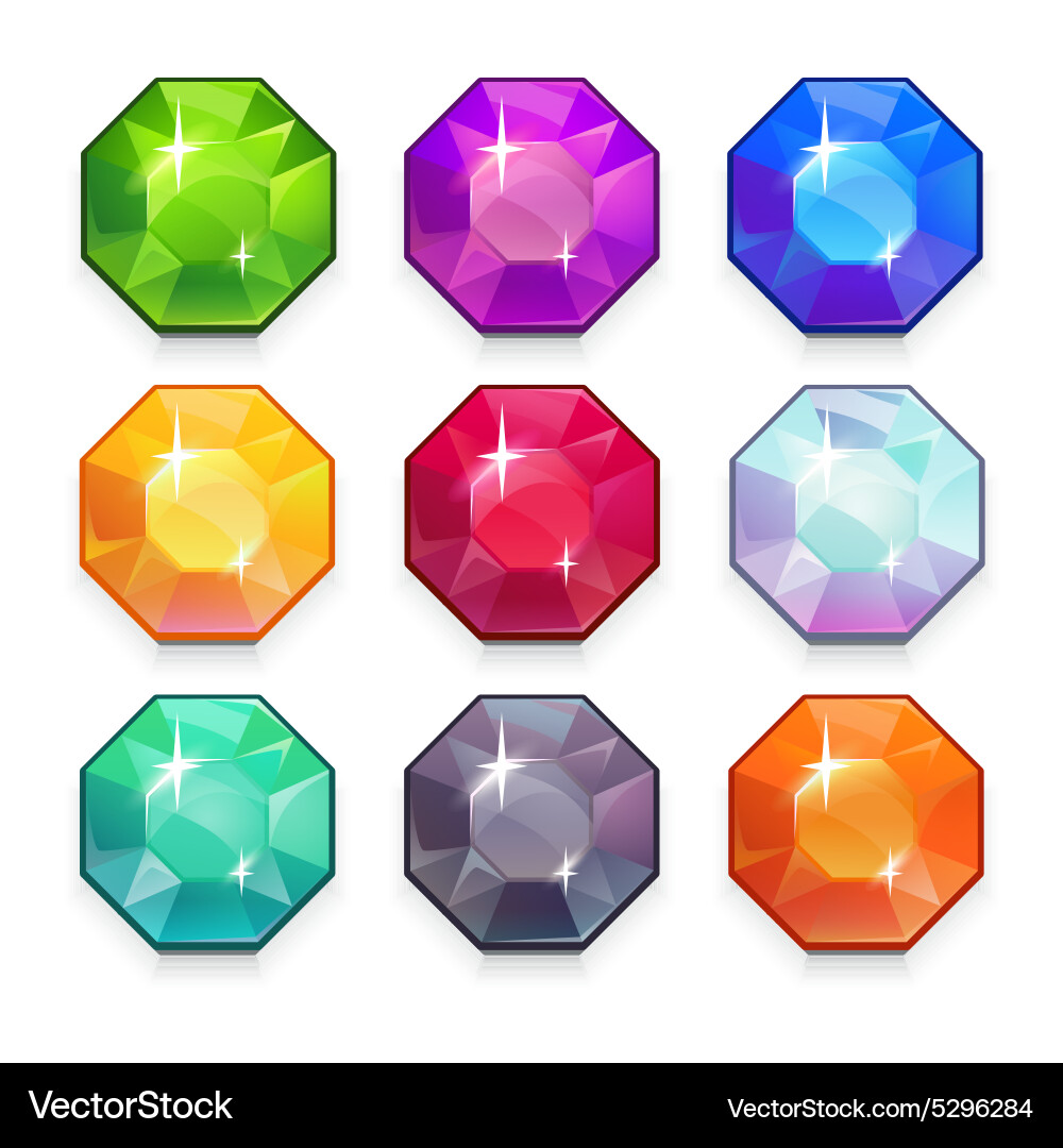 Orange Gem Vector Images (over 2,400)