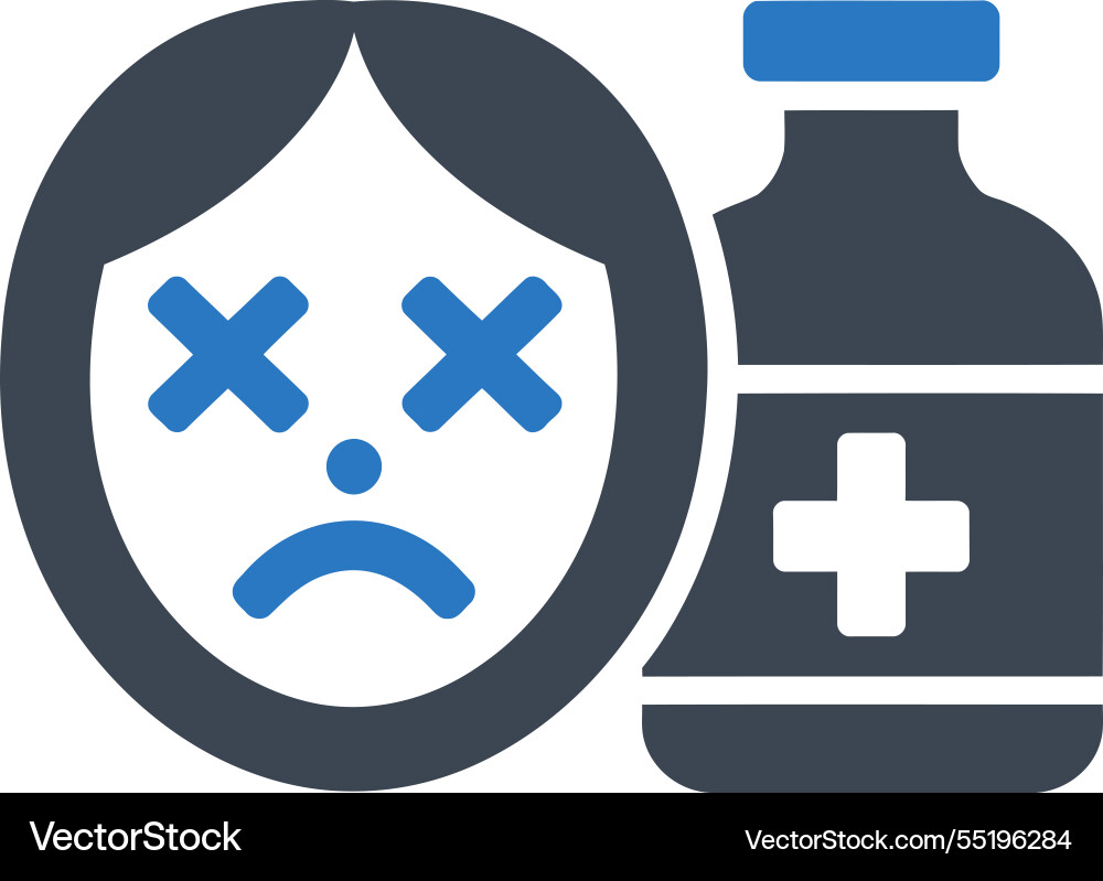 Poison symbol icon Royalty Free Vector Image - VectorStock