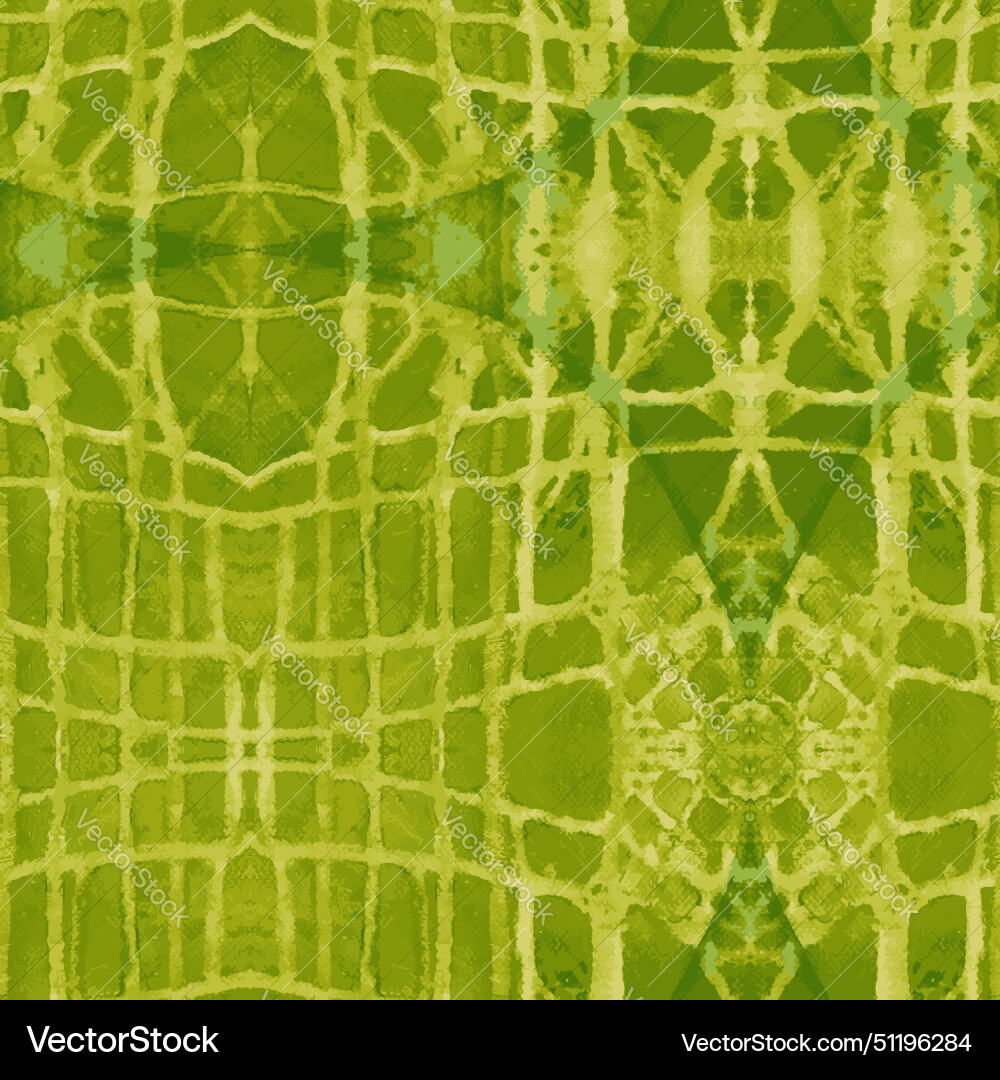 Seamless pattern warm green lace Royalty Free Vector Image