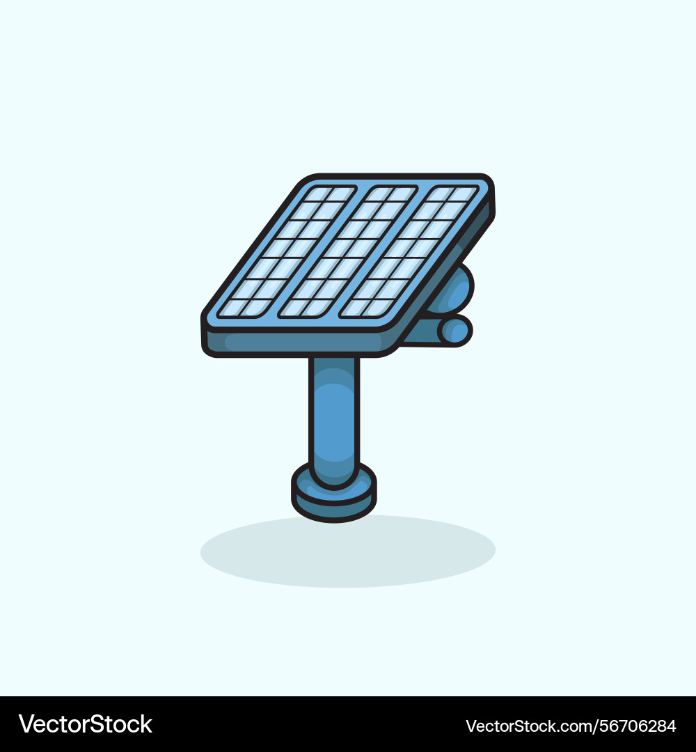 Solar panel Royalty Free Vector Image - VectorStock