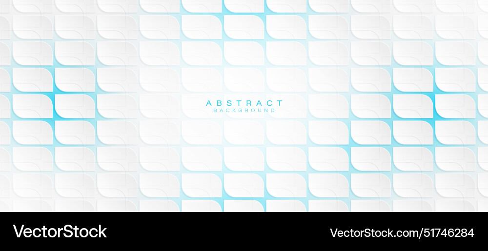 White abstract background with blue light Vector Image