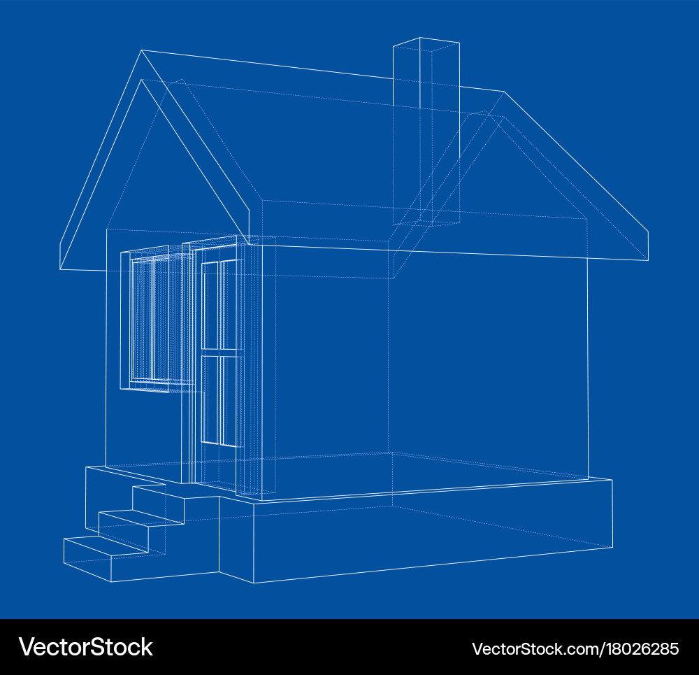 House sketch Royalty Free Vector Image - VectorStock