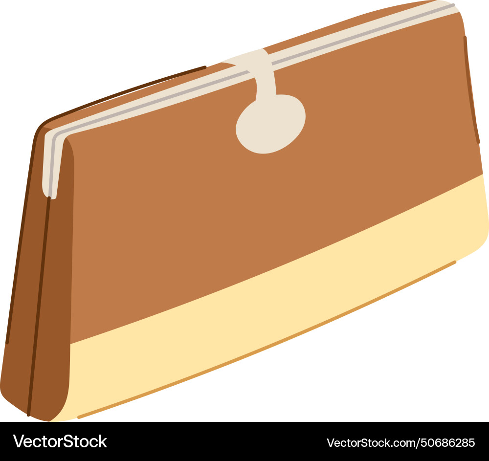 Pay wallet vintage cartoon Royalty Free Vector Image