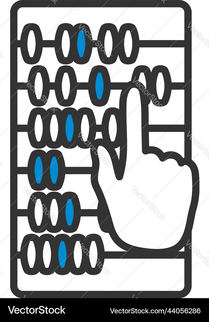 Abacus icon Royalty Free Vector Image - VectorStock