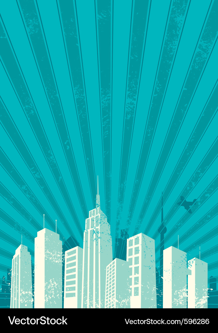 Comic Skyline Vector Images (over 850)