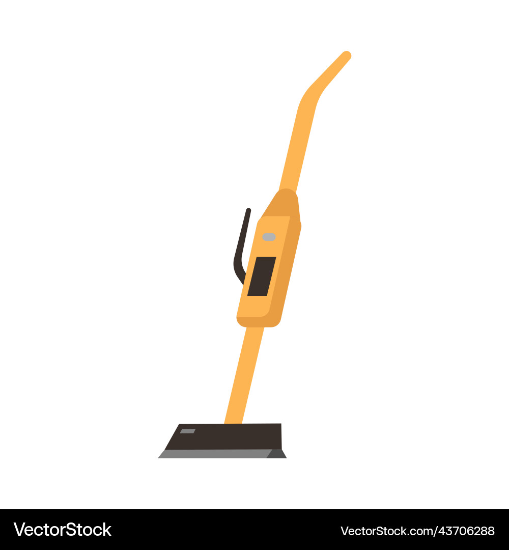 Vertical vacuum cleaner portable hoover Royalty Free Vector